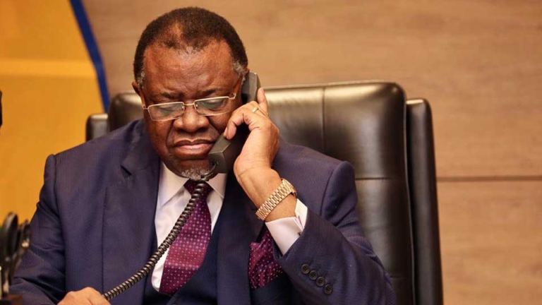 Namibian President Hage Geingob Requests Additional Chinese Financial ...