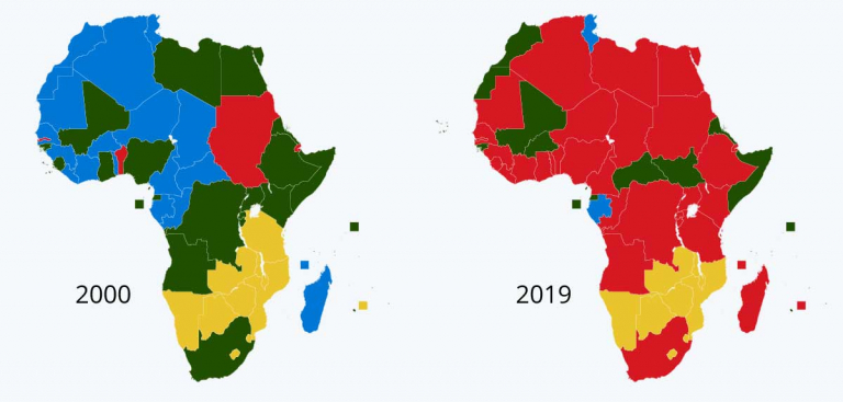 Infographic: Africa's Shifting Trade Ties From France to China - The ...