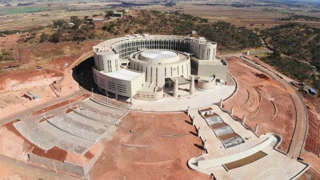 Construction of the Chinese-financed Parliament Building in Zimbabwe is ...