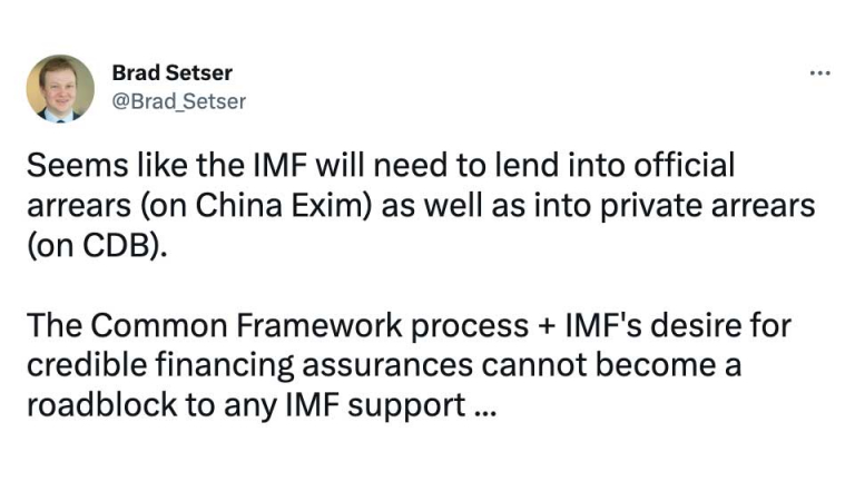 China-IMF Impasse in Sri Lanka "Has to be Broken, One Way or Another ...