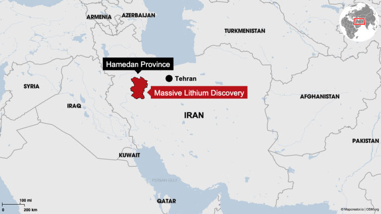 Huge Lithium Deposit in Found in Iran - The China-Global South Project