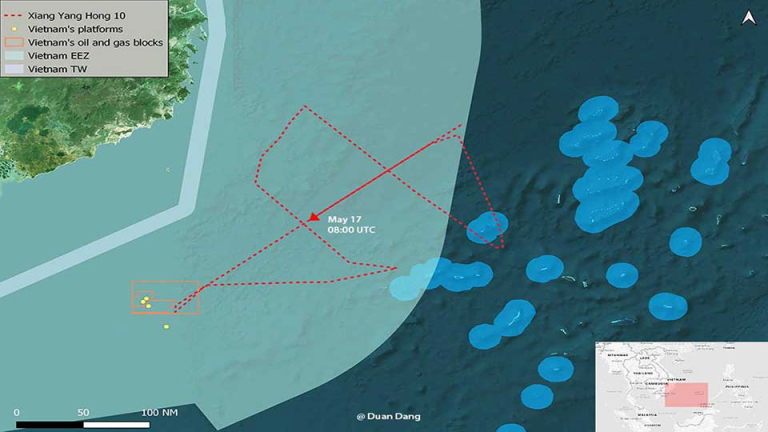 Chinese Ships Ignore Vietnam Demand To Leave Area Close to Russian-Run ...