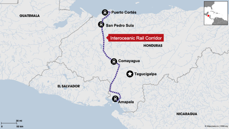 U.S. Promotes Cross-Honduras Rail Project Previously Shopped to China ...