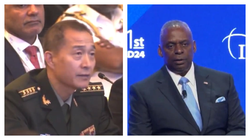 Chinese Colonel Confronts U.S. Defense Secretary About Whether ...